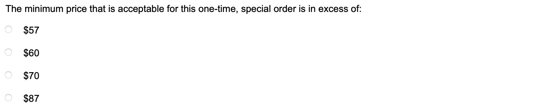 Solved Kator Co. has received a special, one-time, order for | Chegg.com