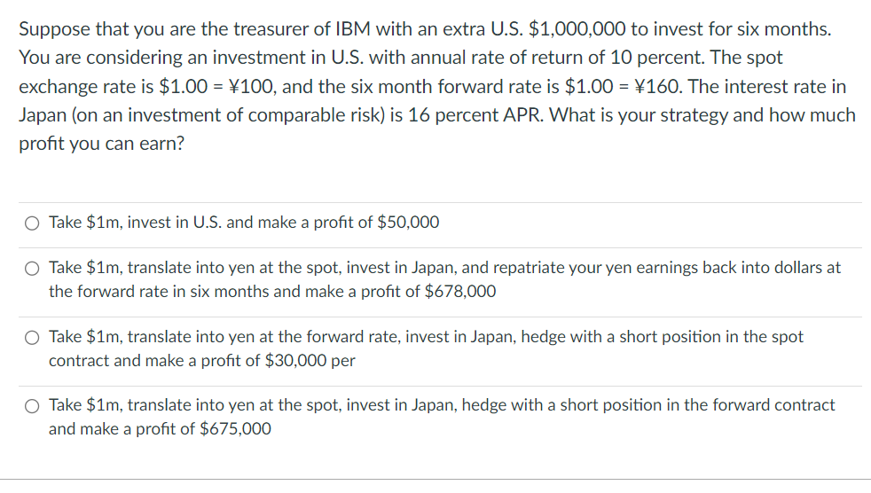 Solved Comparing "forward" and "futures" exchange contracts, | Chegg.com