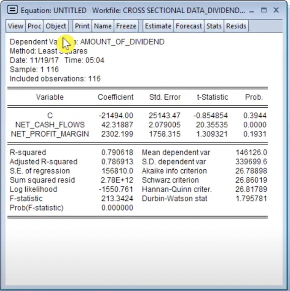 Solved I'm new to EViews and need someone to guide me on how | Chegg.com