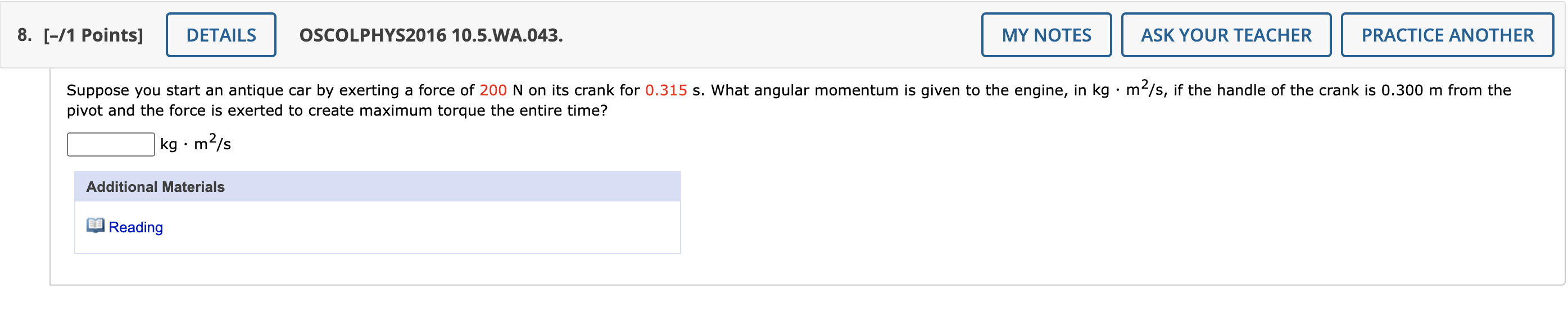 Solved pivot and the force is exerted to create maximum | Chegg.com