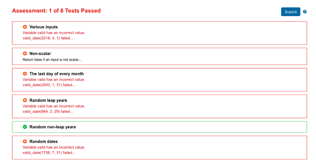 Solved MATLAB Write a function called valid_date that takes | Chegg.com