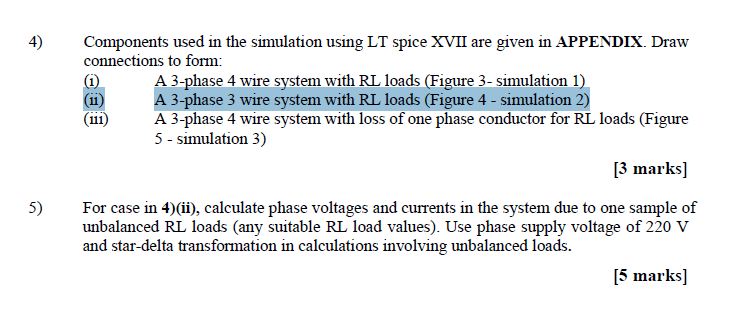 Solved Components used in the simulation using LT spice XVII | Chegg.com