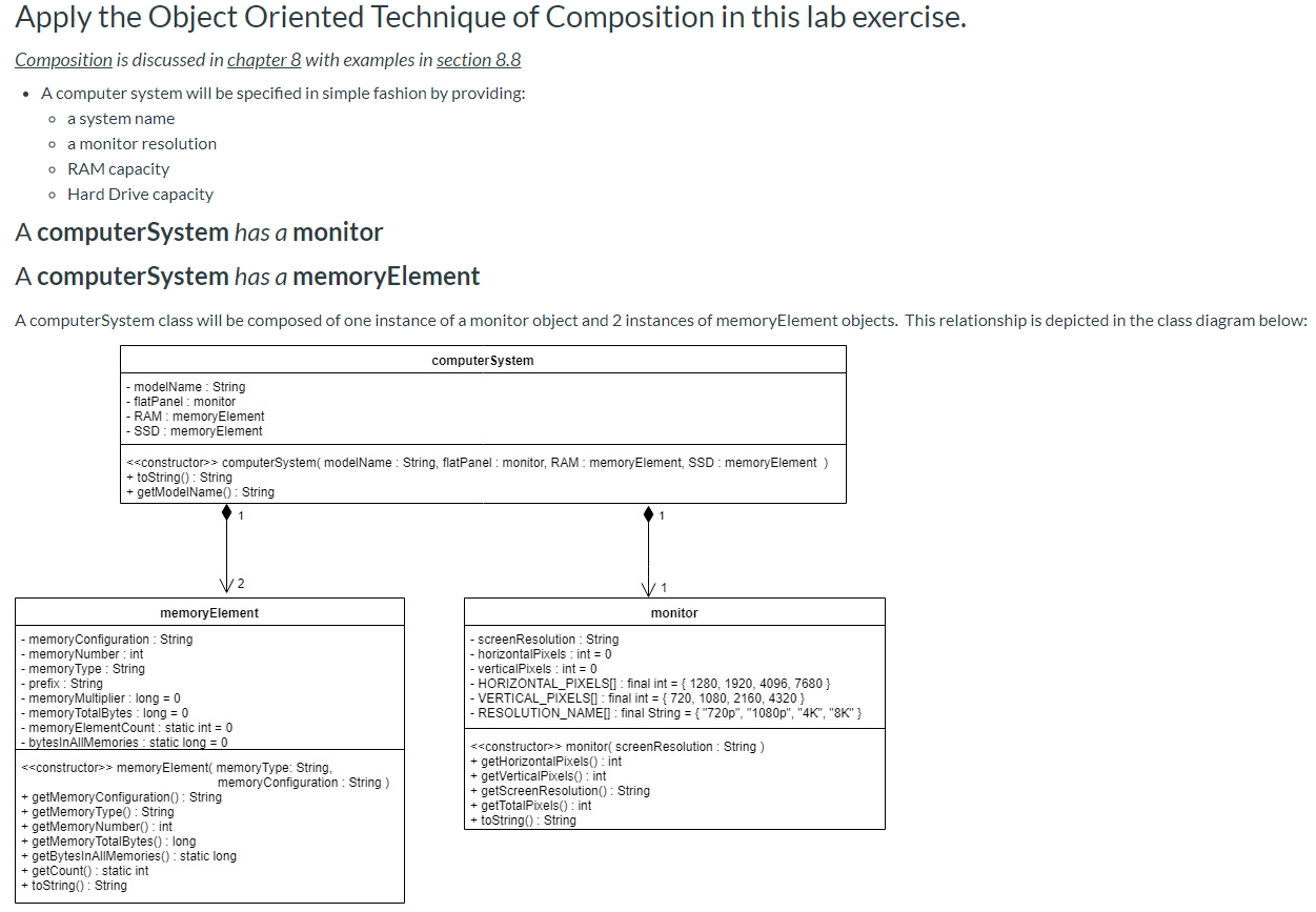 1. Create and test the monitor class Flow charts for | Chegg.com