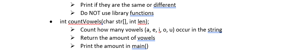 Solved Write all functions and demonstrate that they work. | Chegg.com