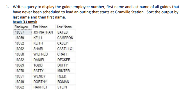 Solved LOST ERD GUIDE TOUR QUALIFY PK,FK1 Tour ID OCPK,FK2 G | Chegg.com