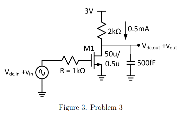 Solved Device parameter assumptions unless otherwise stated: | Chegg.com