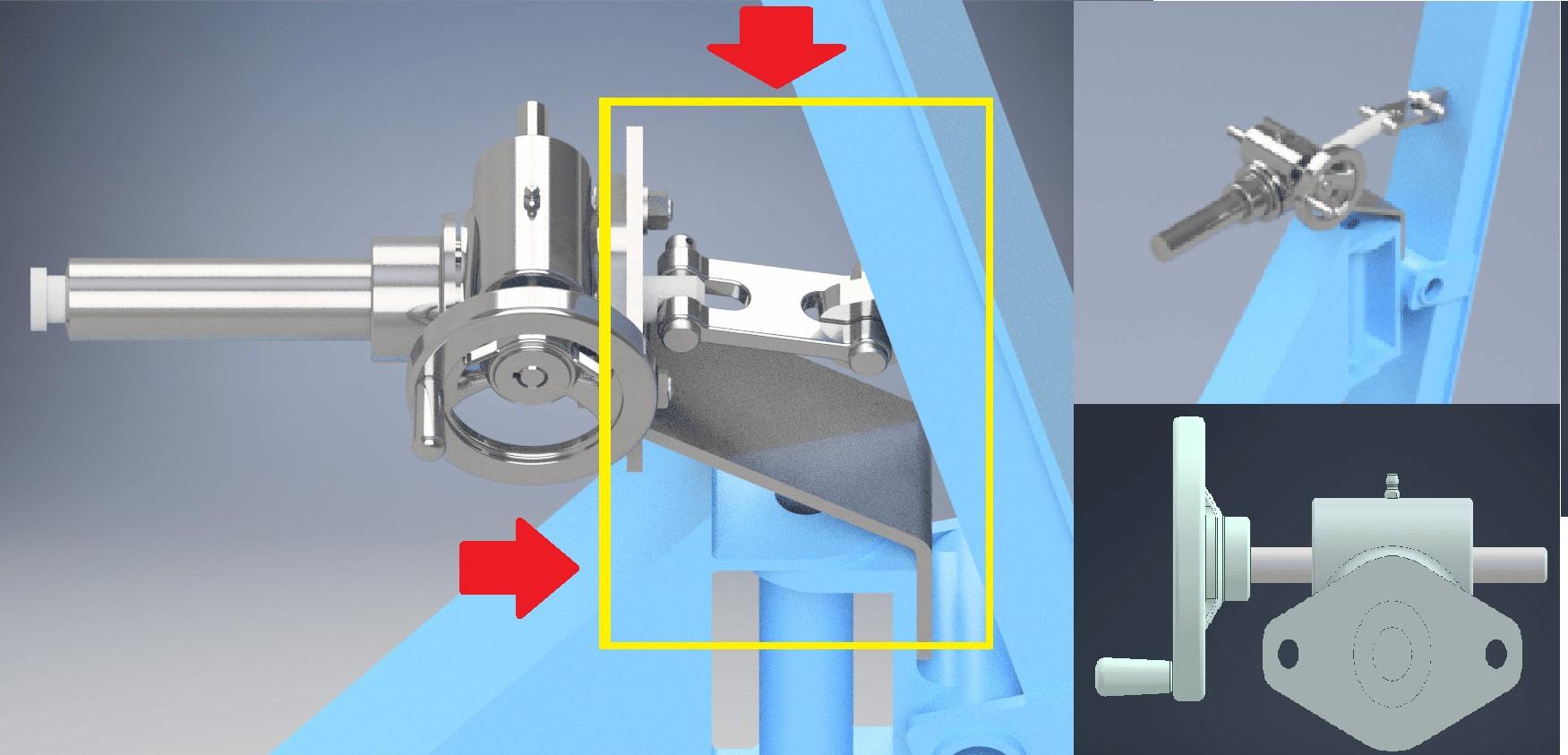 Based on this screw jack draw a sketch or cad model | Chegg.com