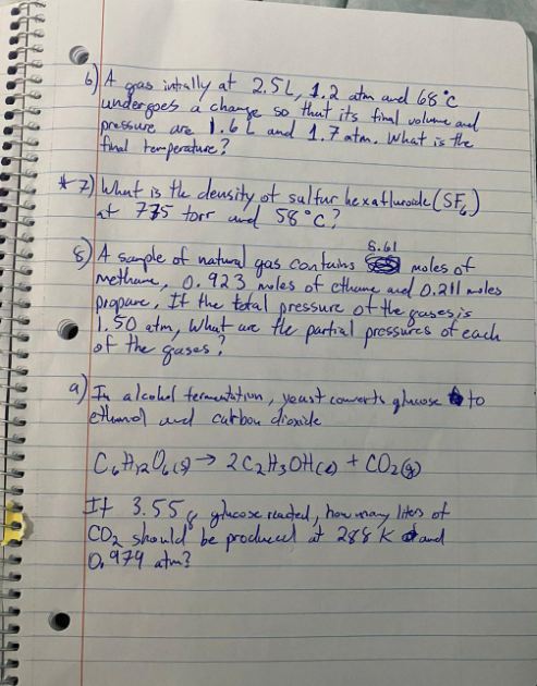 Solved Please show step by step process for each question | Chegg.com
