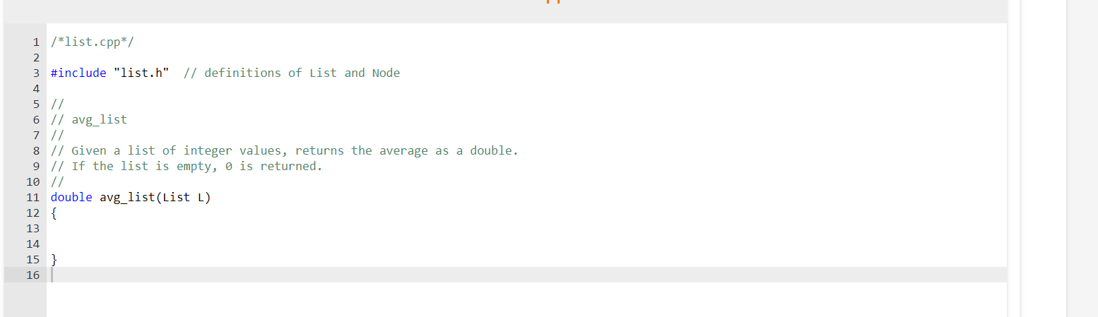 Solved 11.7 Programming: avg_list Write a function avg_list | Chegg.com