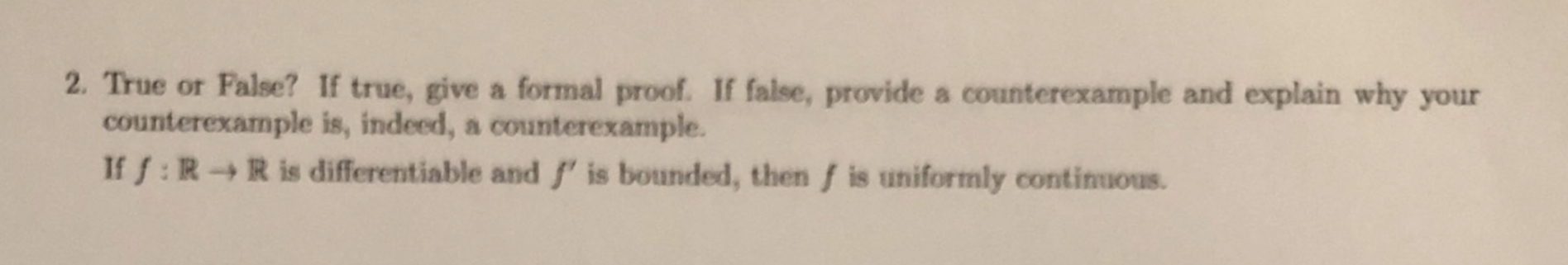 Solved 2. True or False? If true, give a formal proof. If | Chegg.com