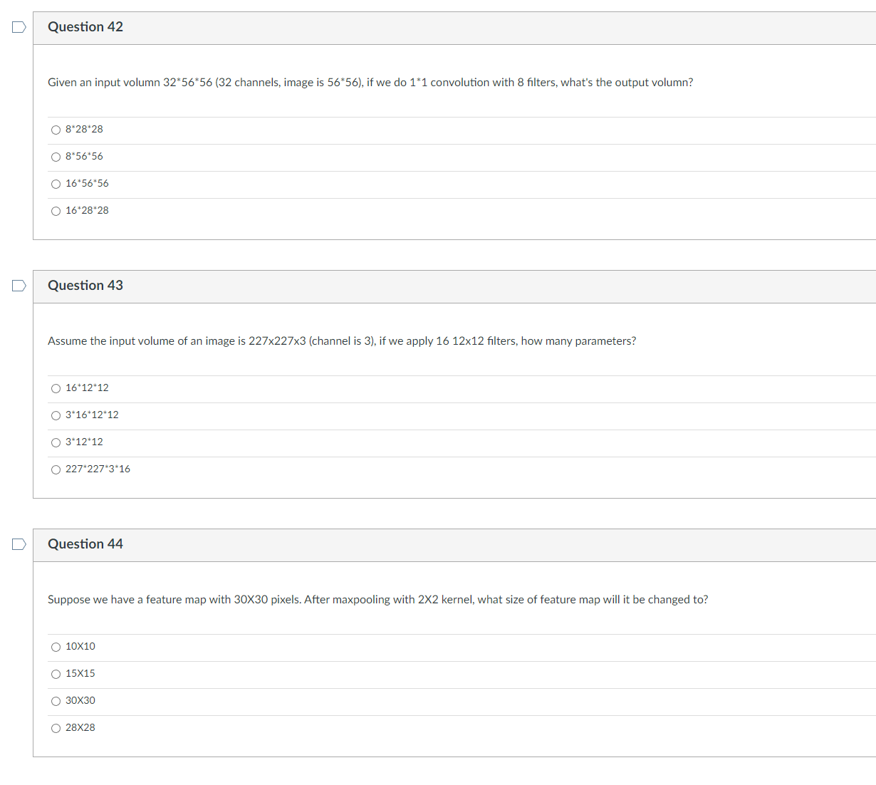 Solved Given an input volumn 32∗56∗56 (32 channels, image is | Chegg.com