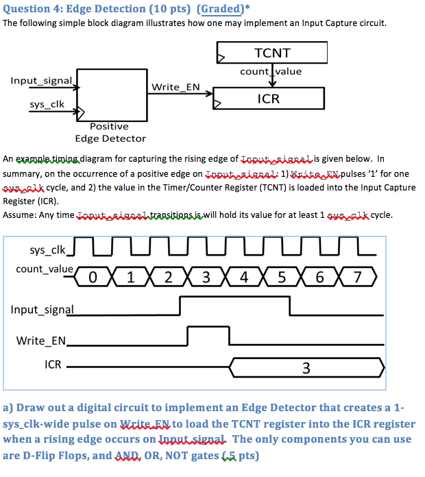 Solved Question 4: Edge Detection (10 pts) (Graded)* The | Chegg.com