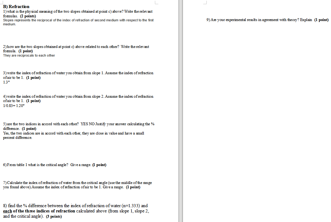 Solved Name Class Section To get credit, always show your | Chegg.com