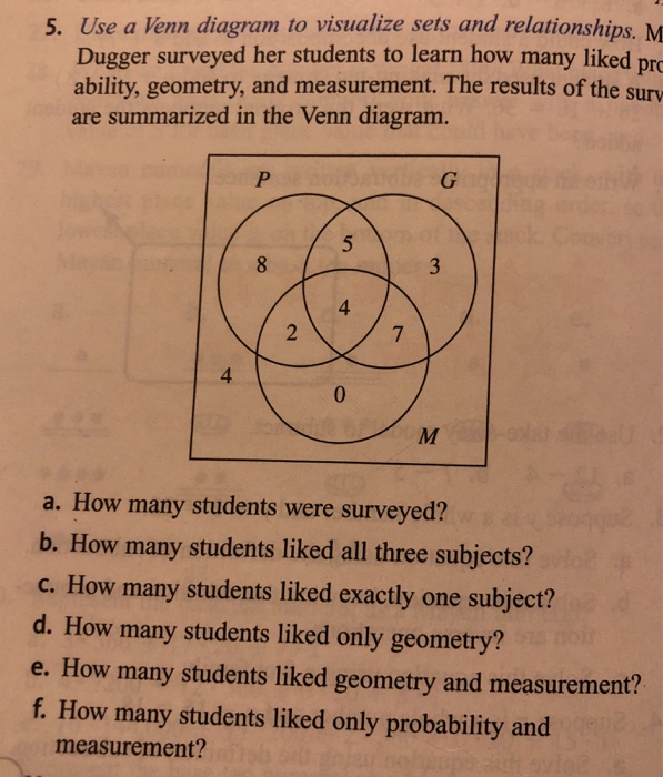 Venn Diagram Geometry Problems
