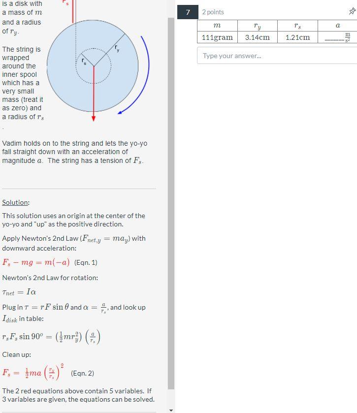Solved 5 2 points р mp a 3.52kg El m m Type your answer... | Chegg.com