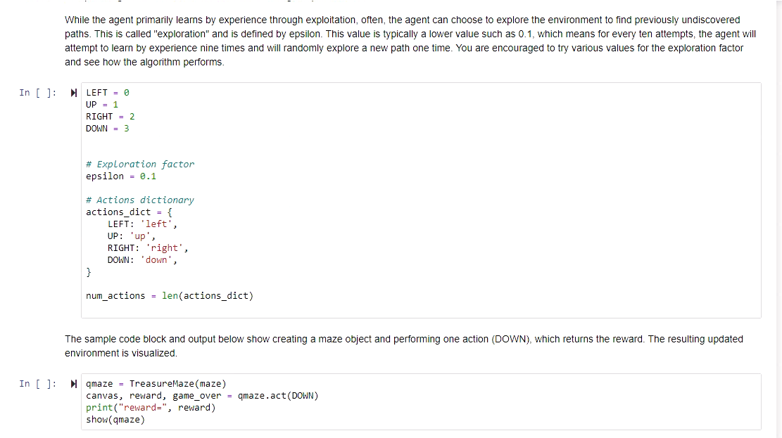 Solved 1. Before creating your pirate intelligent agent, be | Chegg.com