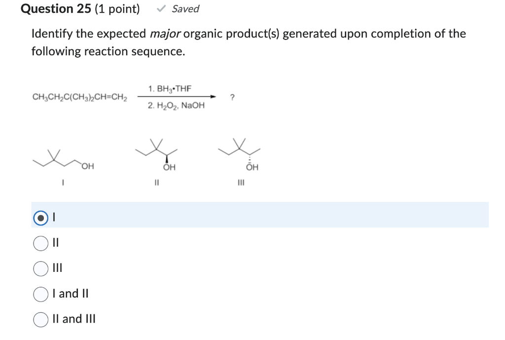 Solved Identify the expected major organic product(s) | Chegg.com
