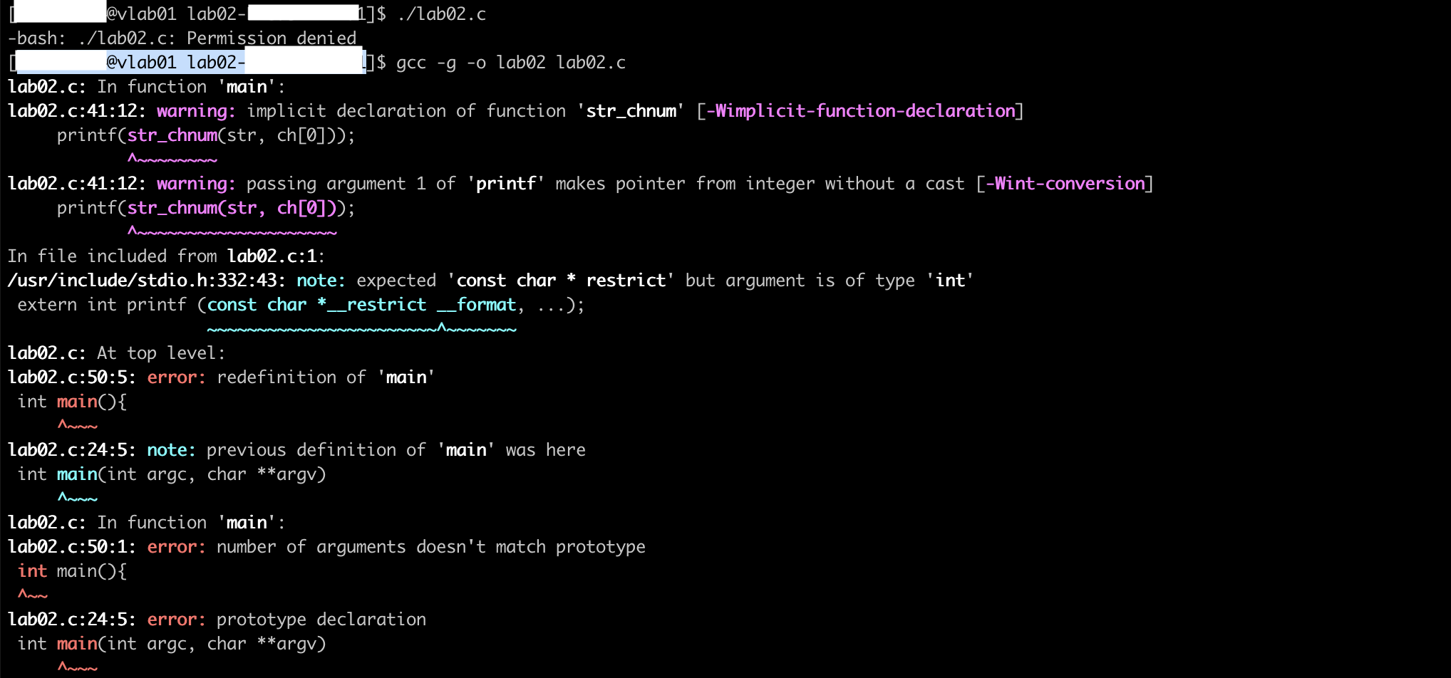 Solved In C programing!!!!! not C# or C++. I hided my name | Chegg.com