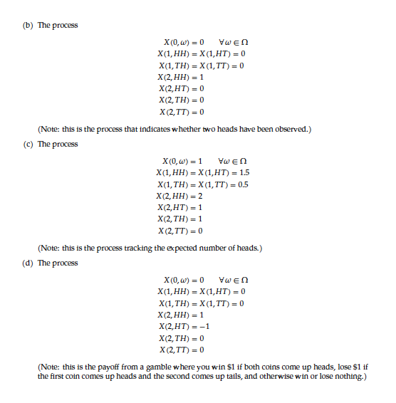 Solved 1 Markov Processes and Martingales ( 20 points) | Chegg.com