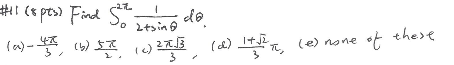 Solved #11 (spts) Find | Chegg.com Solved #11 (spts) Find | Chegg.com