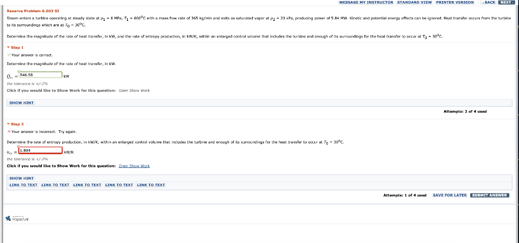 Solved MESSAGE MY INSTRUCTOR STANDARD VIEW PRINTER VERSION | Chegg.com