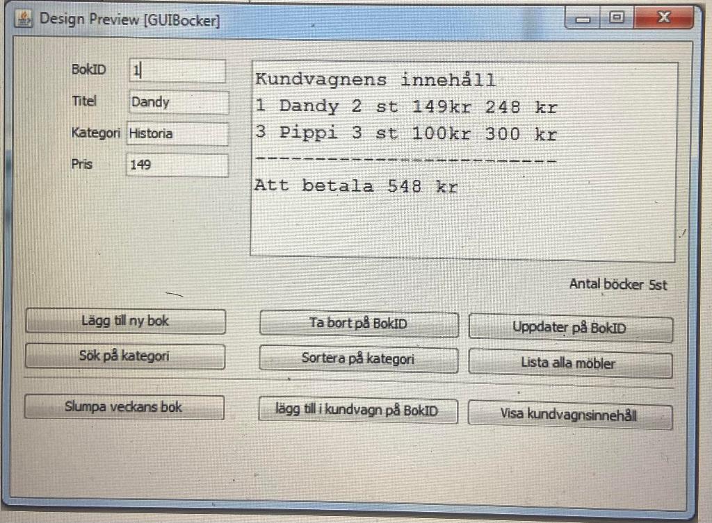 Solved Java Assignment Make A Jframe Gui Application Used 1470
