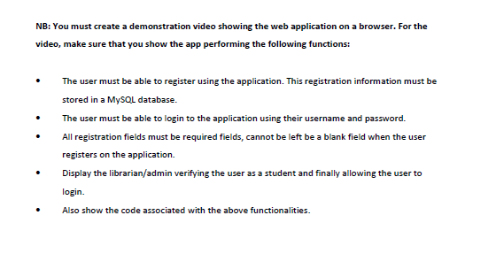 1. Create a database using PHPMyAdmin, name the | Chegg.com