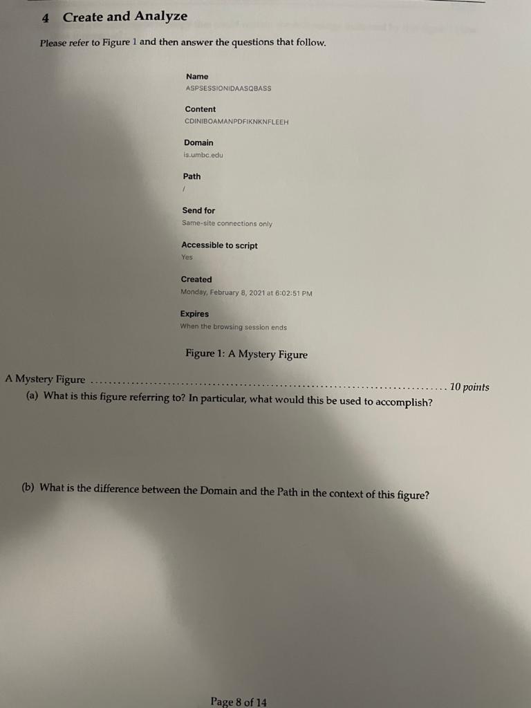 Solved 4 Create and Analyze Please refer to Figure 1 and | Chegg.com