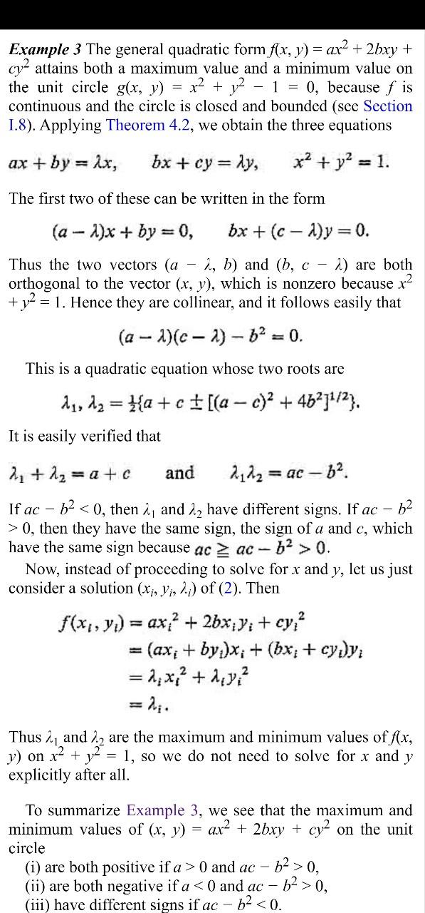 Solved 4.18 Let (x1,y1,λ1) and (x2,y2,λ2) be two solutions | Chegg.com
