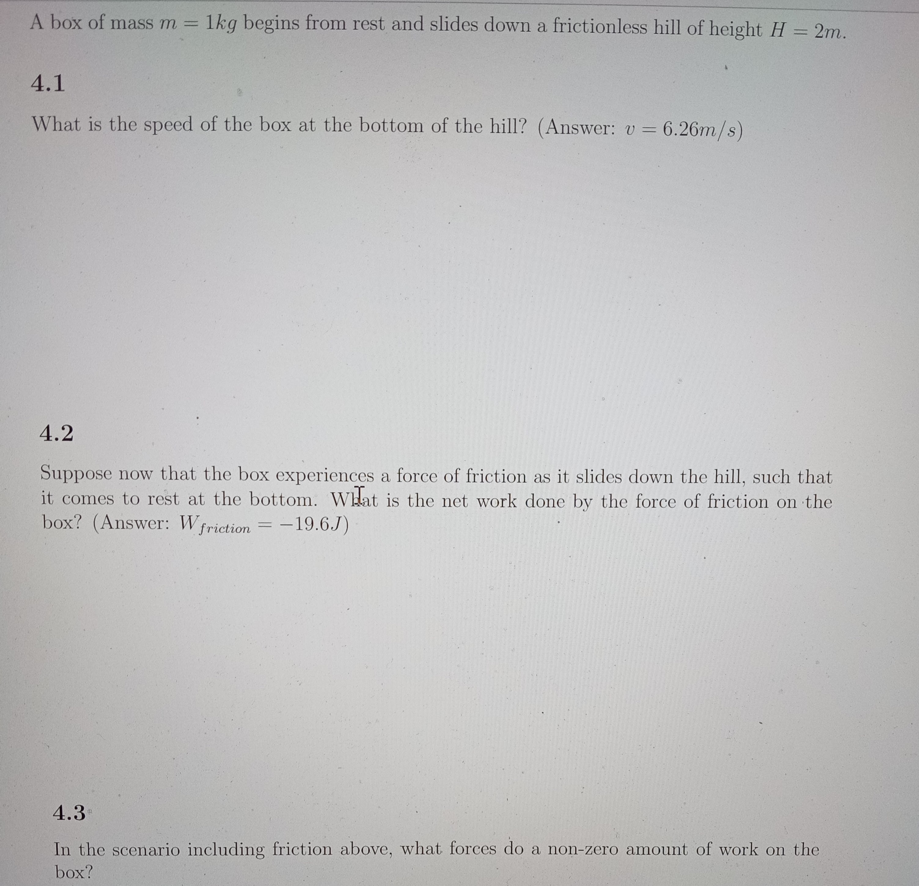 Solved A block of mass m1=2 kg moves at a velocity of v1,i=1 | Chegg.com