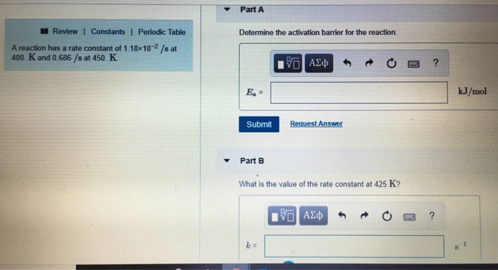 Solved Part A Review Constants l Periodic Table Determine | Chegg.com