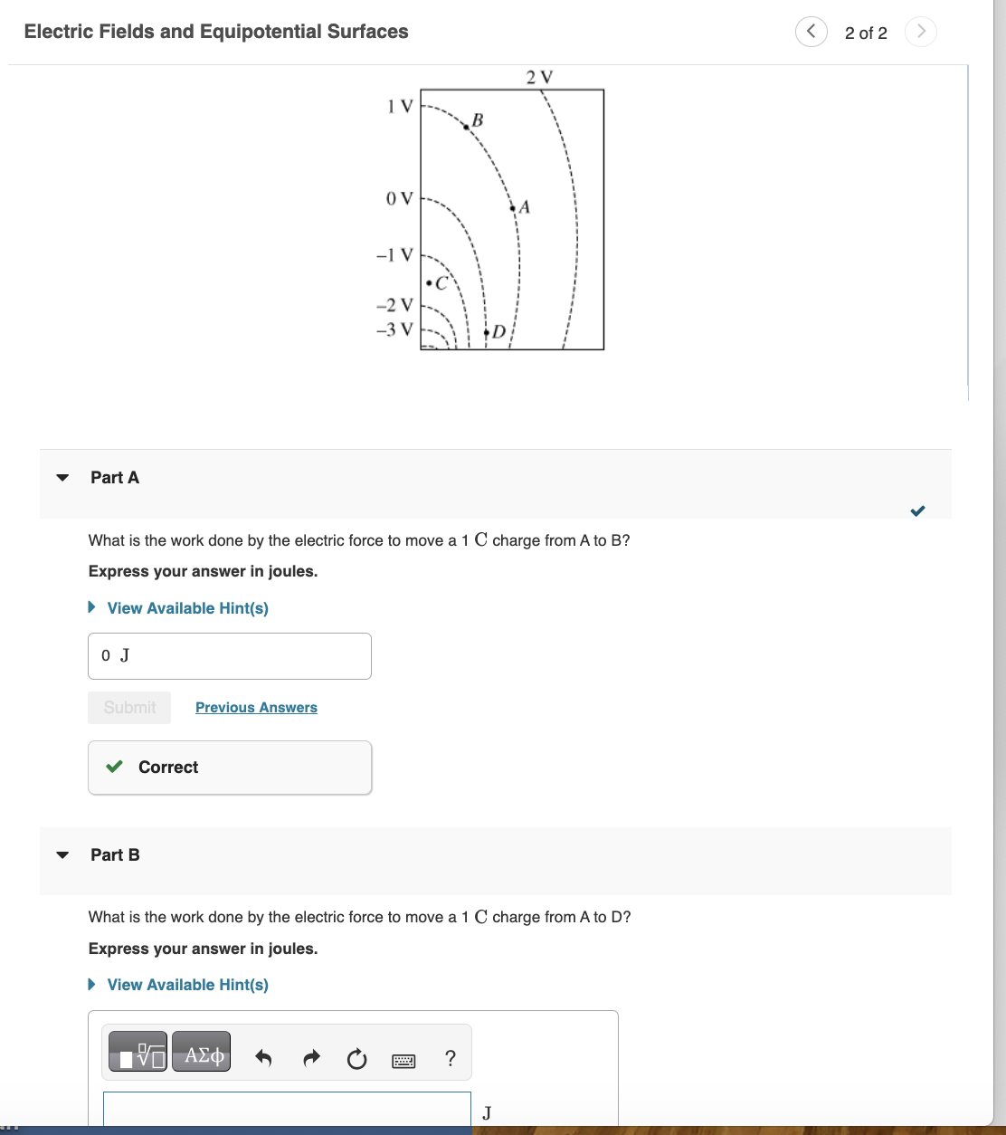 Solved Need parts B and C done. Part AWhat is the work done | Chegg.com