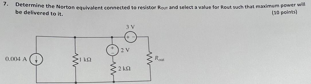 Solved Determine the Norton equivalent connected to resistor | Chegg.com