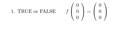 Solved Suppose that f: R3 R3 by the rule f )-(0) y -2y + yz | Chegg.com