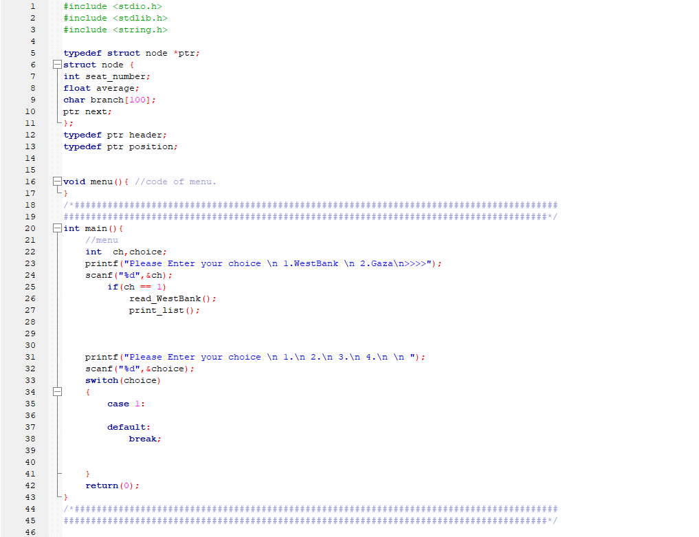 Solved 1 2 3 4 5 #include #include #include typedef | Chegg.com