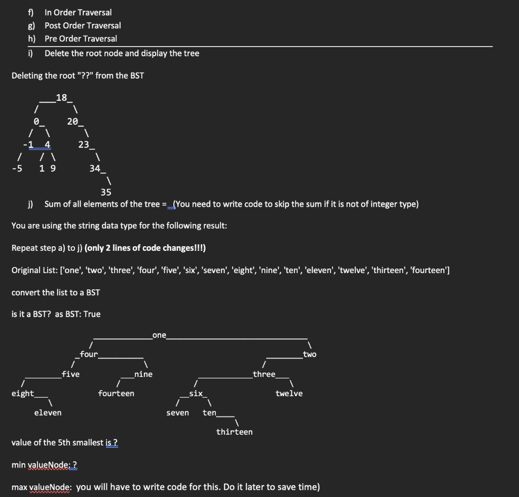 Solved Original list(integer): | Chegg.com