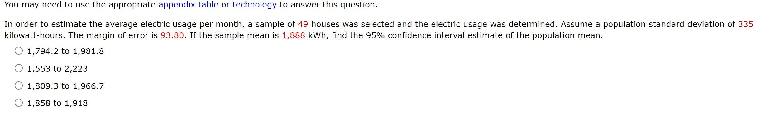 Solved You may need to use the appropriate appendix table or | Chegg.com