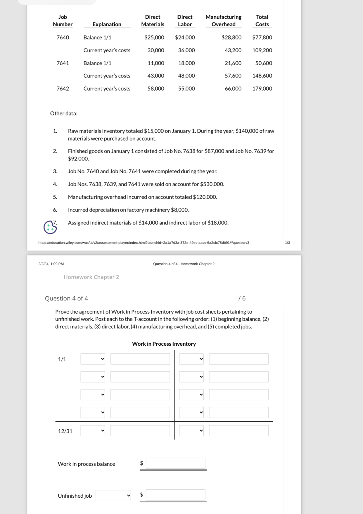 Solved Question 4 ﻿of 4Prove the agreement of Work in | Chegg.com