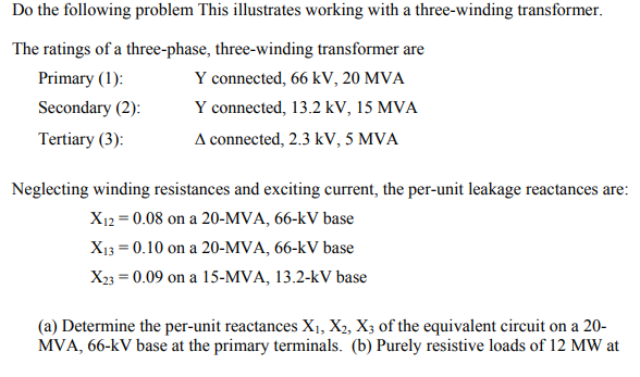 Solved Do the following problem This illustrates working | Chegg.com
