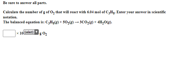 Solved Be sure to answer all parts. Calculate the number of | Chegg.com