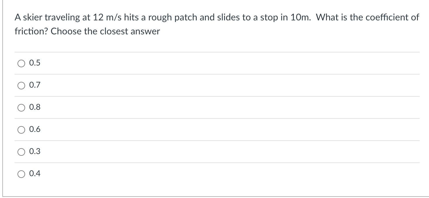 Solved A block of mass 4 kg travels at 4 m/s along the top | Chegg.com