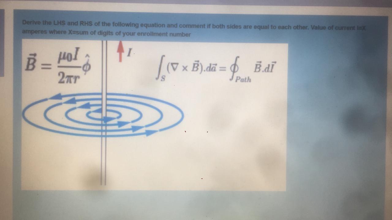 Solved Derive the LHS and RHS of the following equation and | Chegg.com