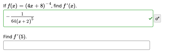 Solved = Let f(x) = x4 + 5x3 + 6x2 + 32. Then f'(x) is 4x3 + | Chegg.com