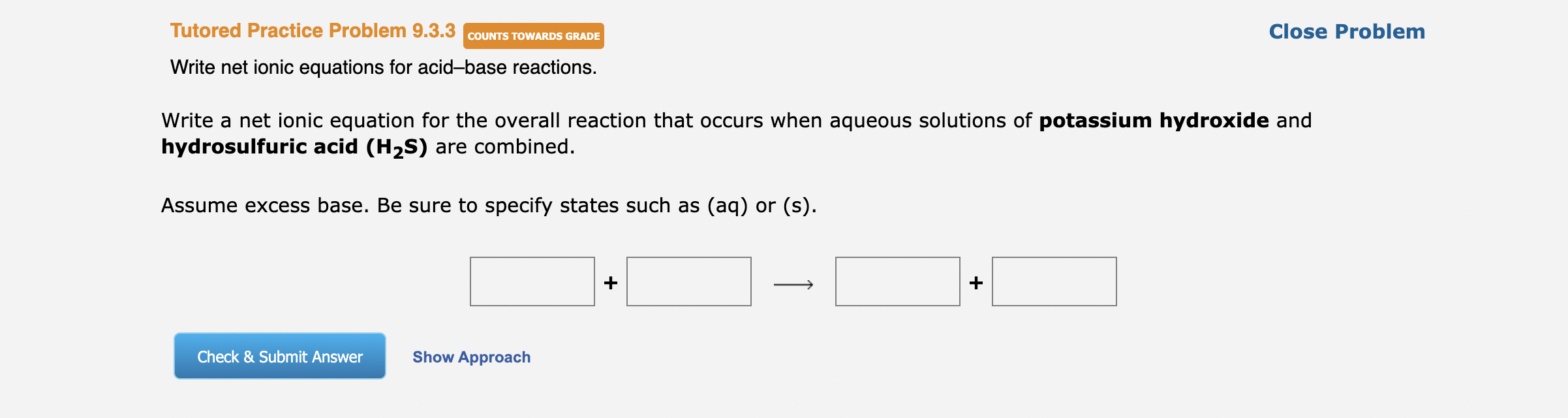 Solved Write a net ionic equation for the overall reaction | Chegg.com
