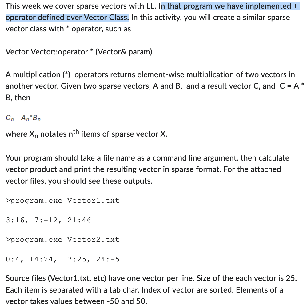 Solved ≡ Vector2.txt | Chegg.com