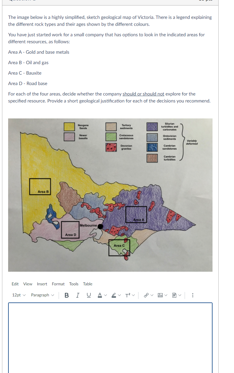 Solved The image below is a highly simplified, sketch | Chegg.com