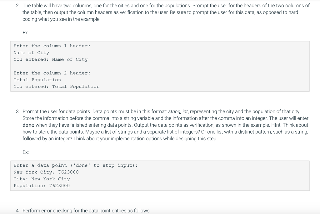 Solved Overview In this project you will demonstrate your | Chegg.com