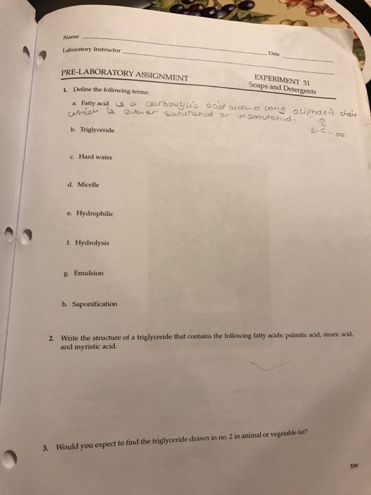 Solved Lab Report Rubric-General Chemistry ES st 1 Name Nan | Chegg.com
