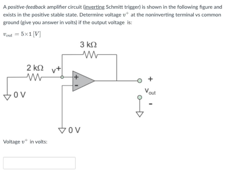 Positive Feedback Amplifier Circuit Diagram Circuit Diagram