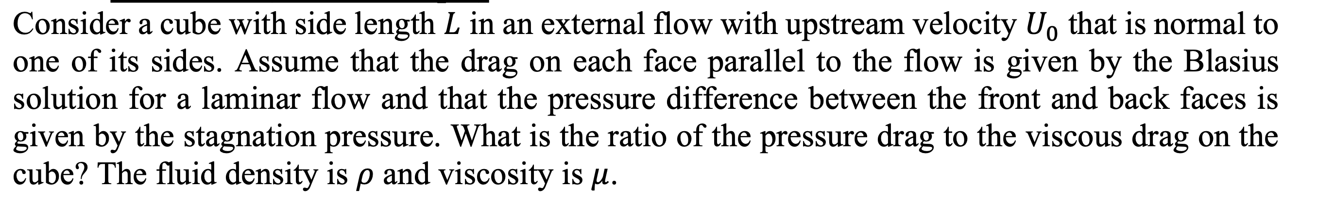 Solved Consider A Cube With Side Length L In An External